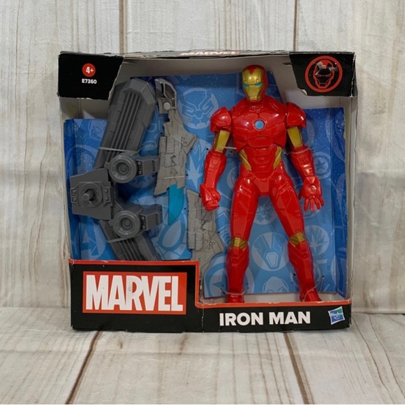 Mattel | Toys | Marvel Iron Man 9 Action Figure With Arc Booster Swords ...
